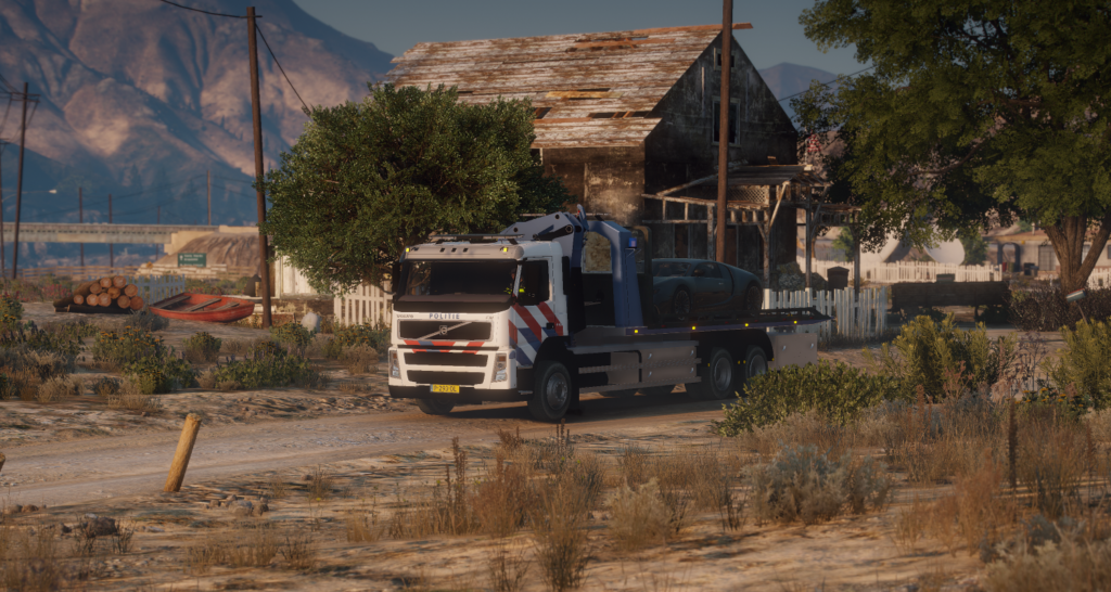 Volvo FM 440 Flatbed - FiveM Services