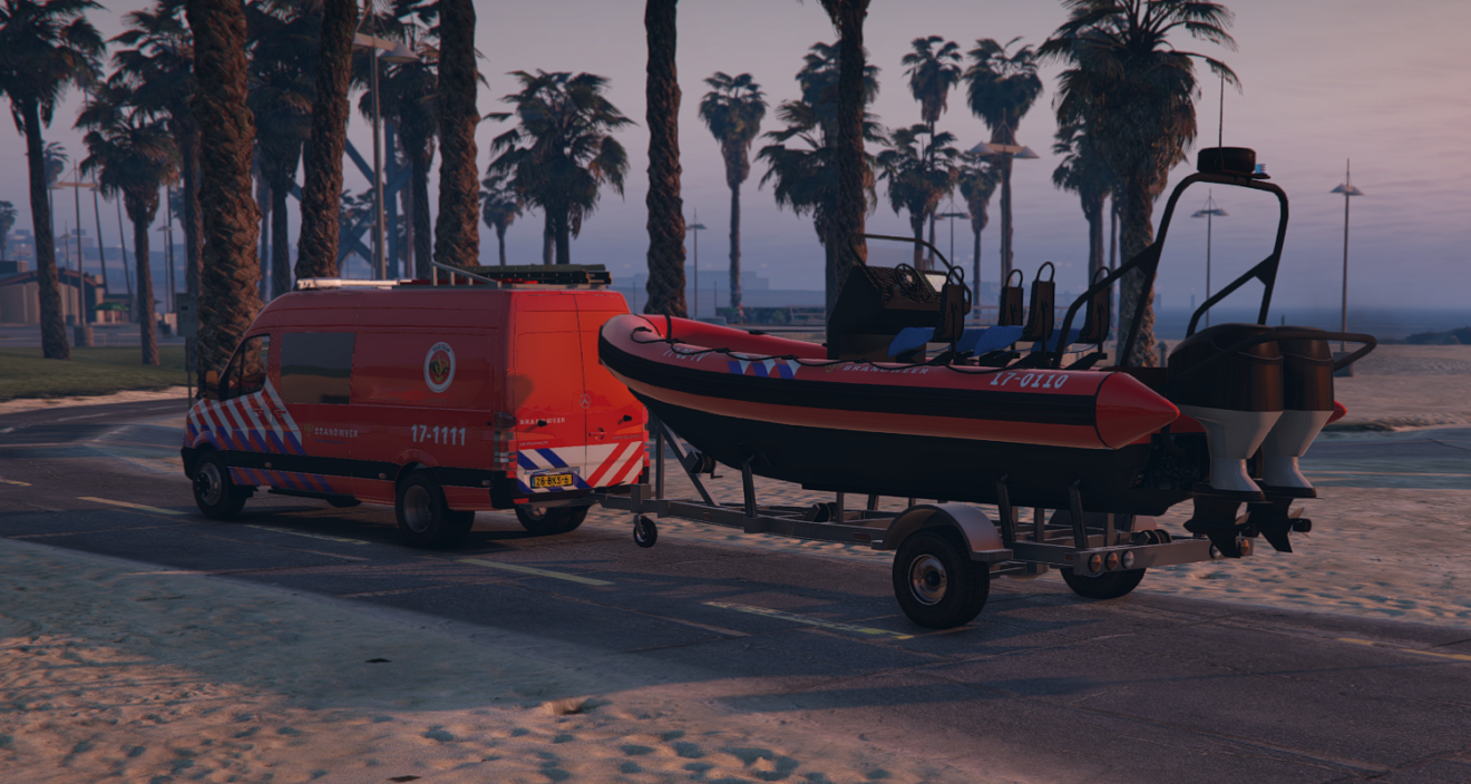 Brandweer Boot | 3 Variaties - FiveM Services
