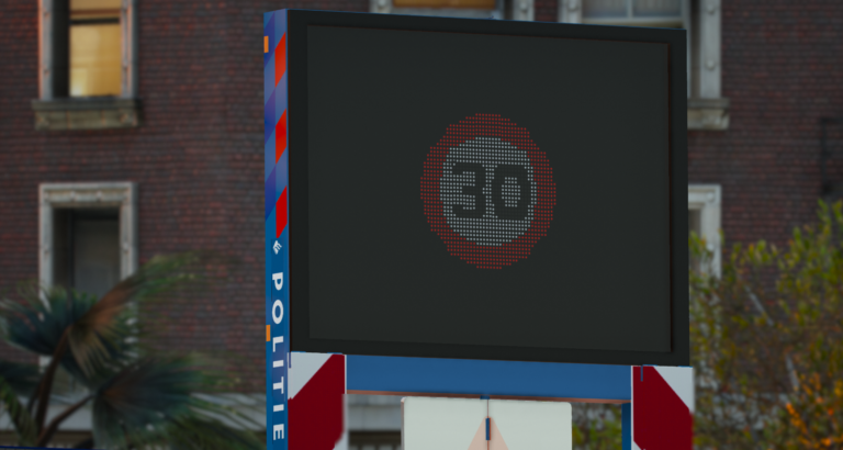 Politie – Matrixbord Trailer - FiveM Services