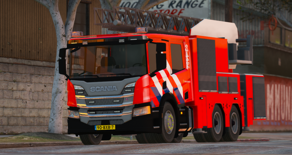 Scania P410 Ladderwagen | 09-4452 - FiveM Services