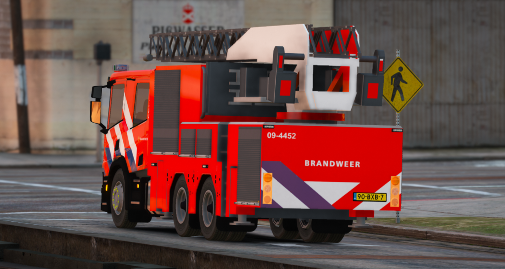 Scania P410 Ladderwagen | 09-4452 - FiveM Services