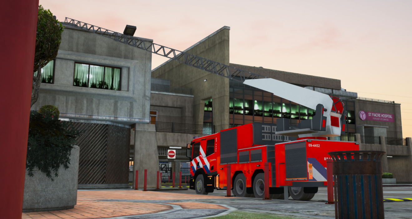Scania P410 Ladderwagen | 09-4452 - FiveM Services