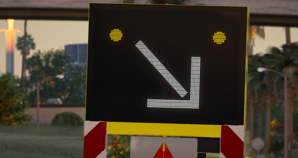 Rijkswaterstaat – Matrixbord Trailer - FiveM Services