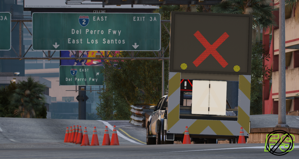 Pechhulp – Matrixbord Trailer - FiveM Services