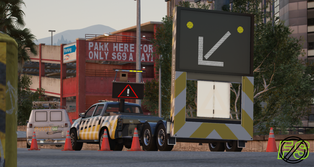 Pechhulp – Matrixbord Trailer - FiveM Services