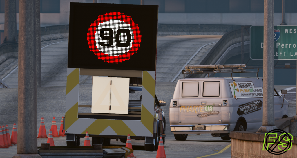 Pechhulp – Matrixbord Trailer - FiveM Services