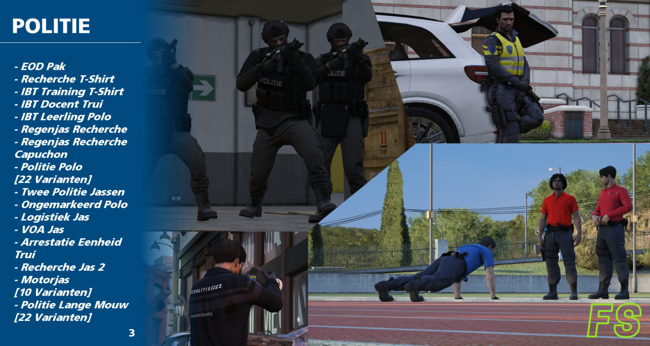 Clothing | LORE-Friendly EUP - FiveM Services